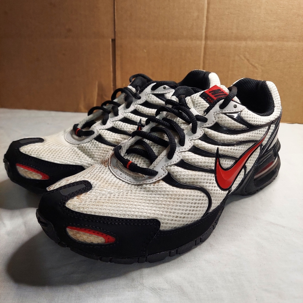 Nike Air Max Torch 4 White University Red Black - Gem